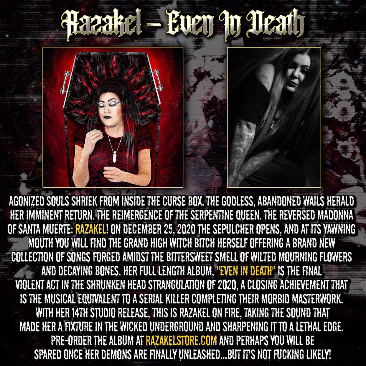 You’ll Be Able To Bump Razakel’s New LP “Even In Death” On Christmas ...