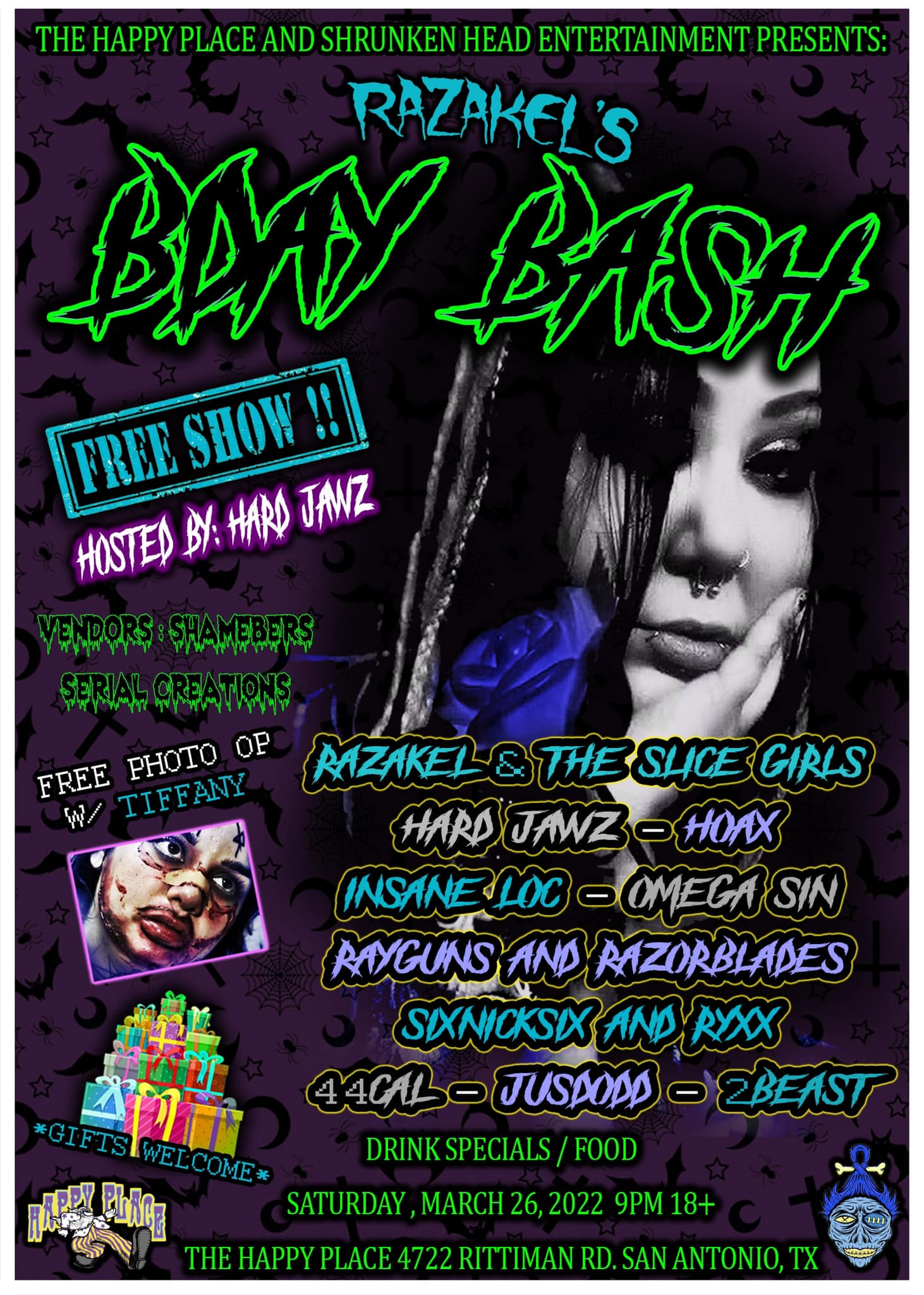 Razakel’s San Antonio, Texas B-Day Bash Announced For March 26th ...