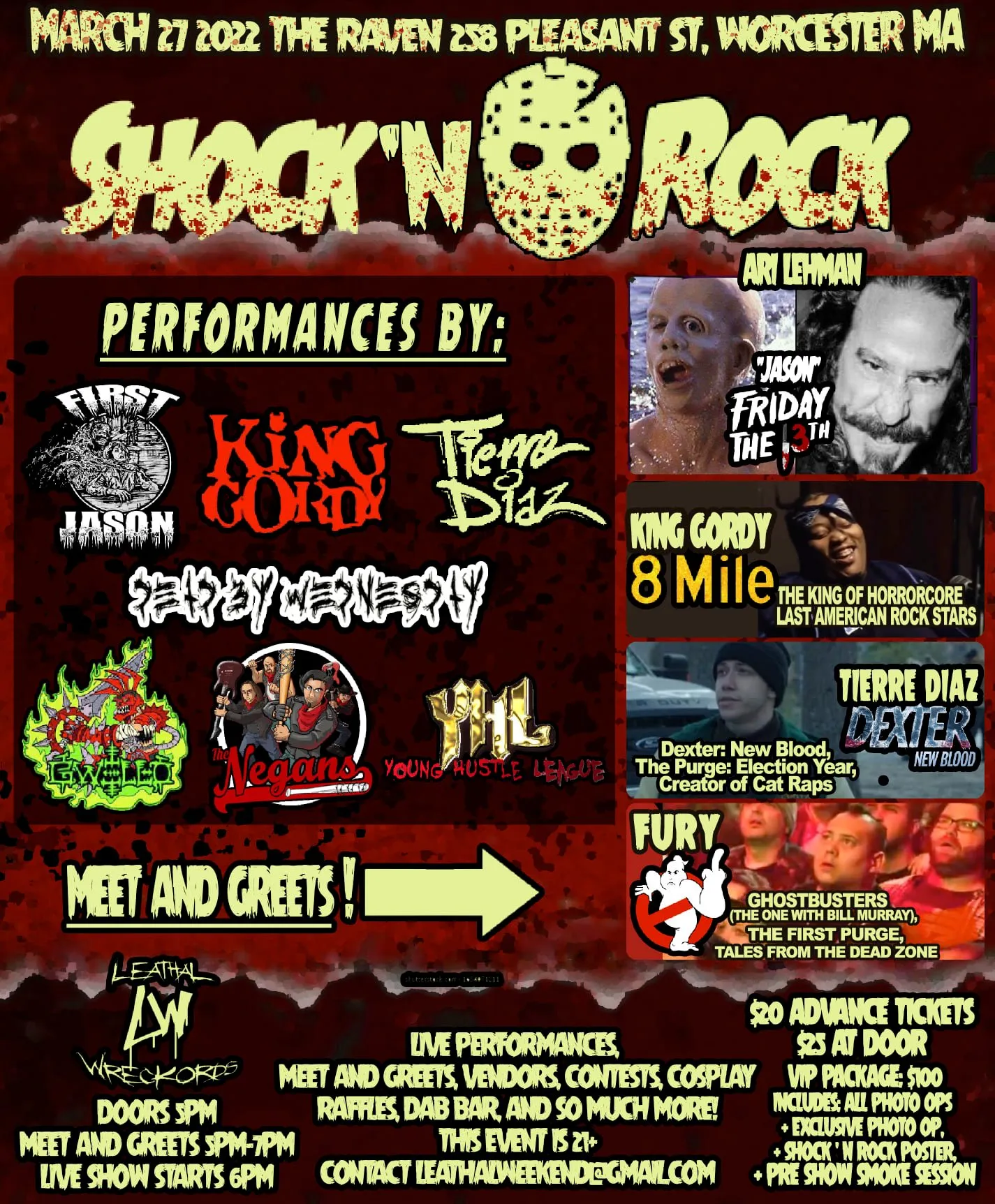 Leathal Weekend Presents Shock & Rock 2022 – Faygoluvers