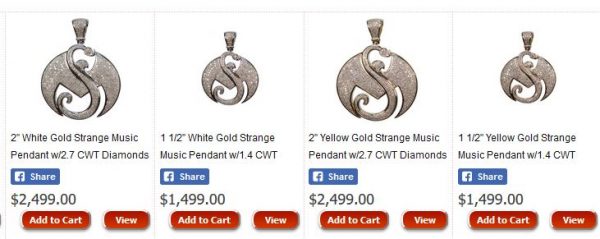 REAL Strange Music Pendants Now Available - Faygoluvers | Faygoluvers