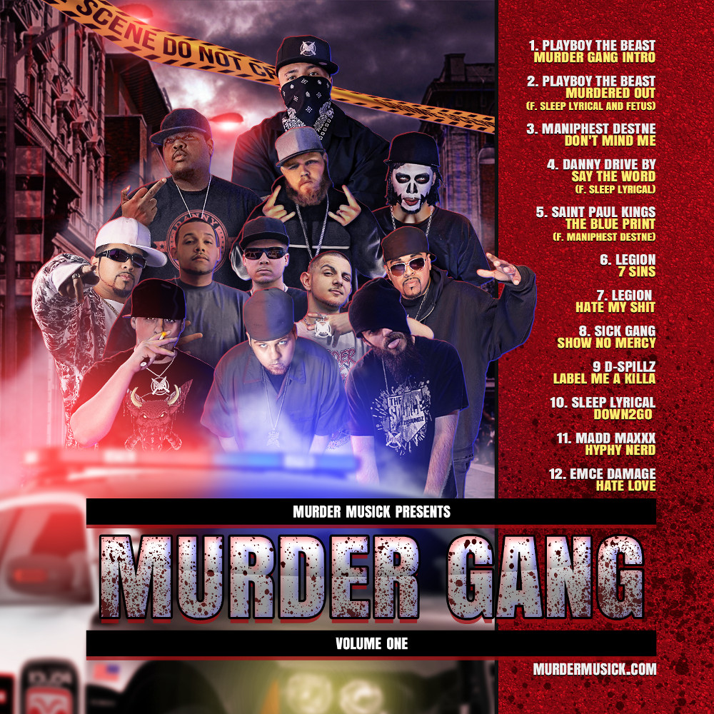 Playboy The Beast - "Murdered Out" (ft. Sleep Lyrical & FETUS ...
