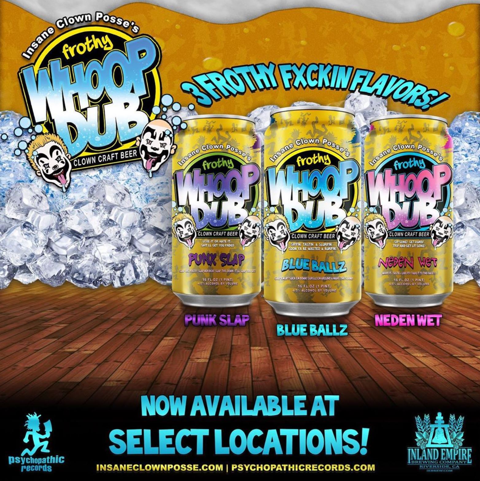 ICP's Frosty Whoop Dub Craft Beer Available at Select Locations in ...