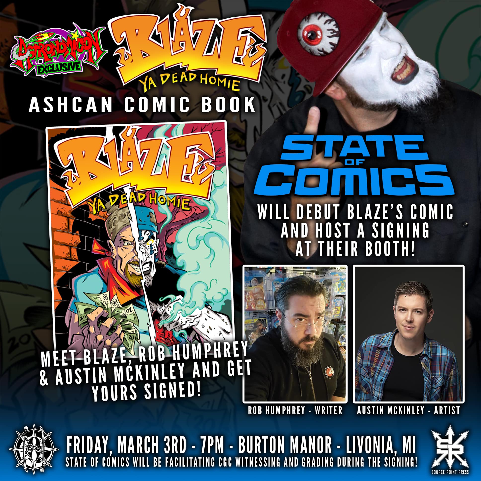 Blaze Ya Dead Homie Surprises Fans W/ Debut One-Shot Comic Book via ...