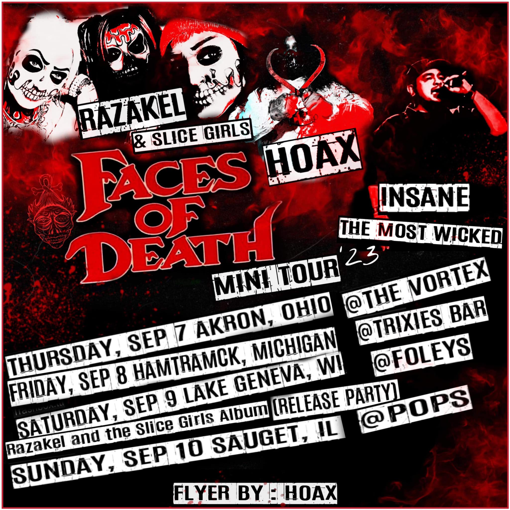 Shrunken Head Entertainment Announces "Faces of Death" Mini-Tour w ...