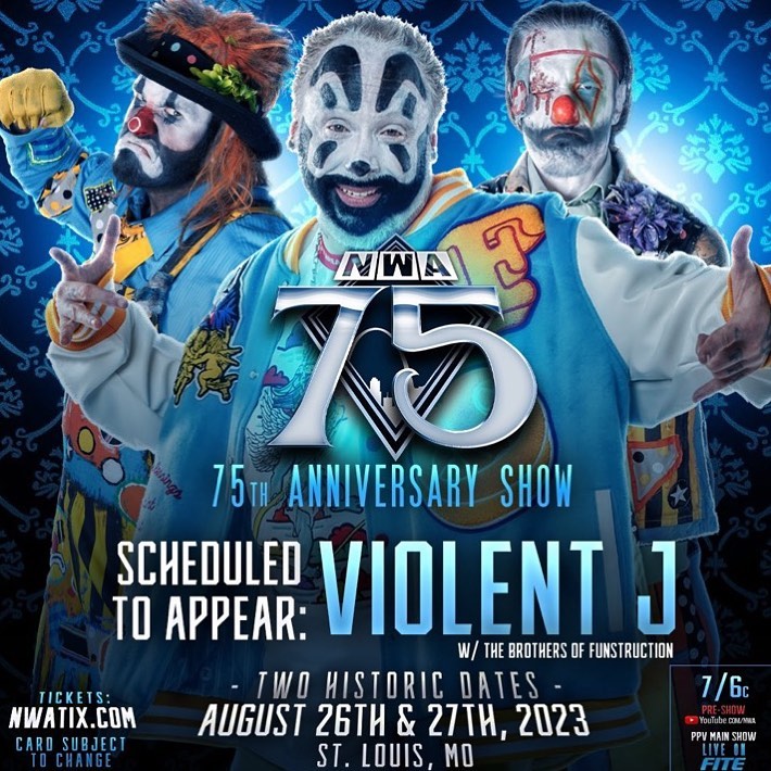 Violent J to appear at NWA 75th Anniversary Show in St. Louis ...