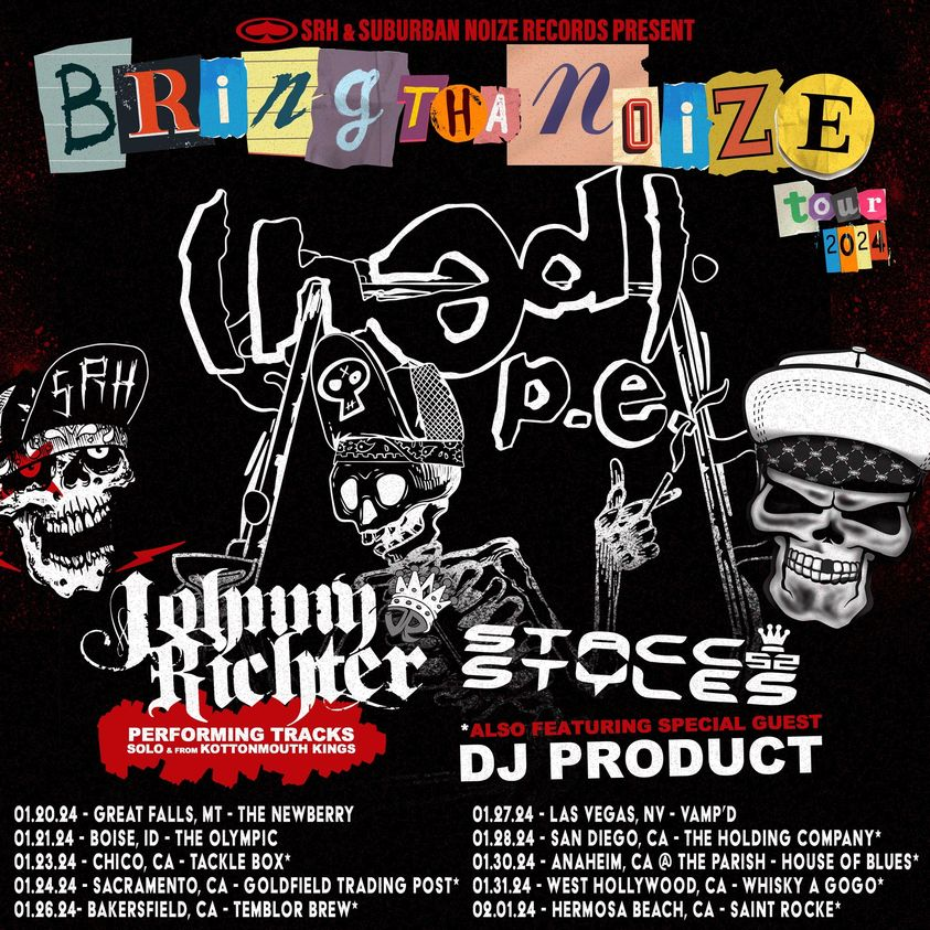(hed)p.e. Announces the "Bring Tha Noize" Tour featuring Johnny Richter ...