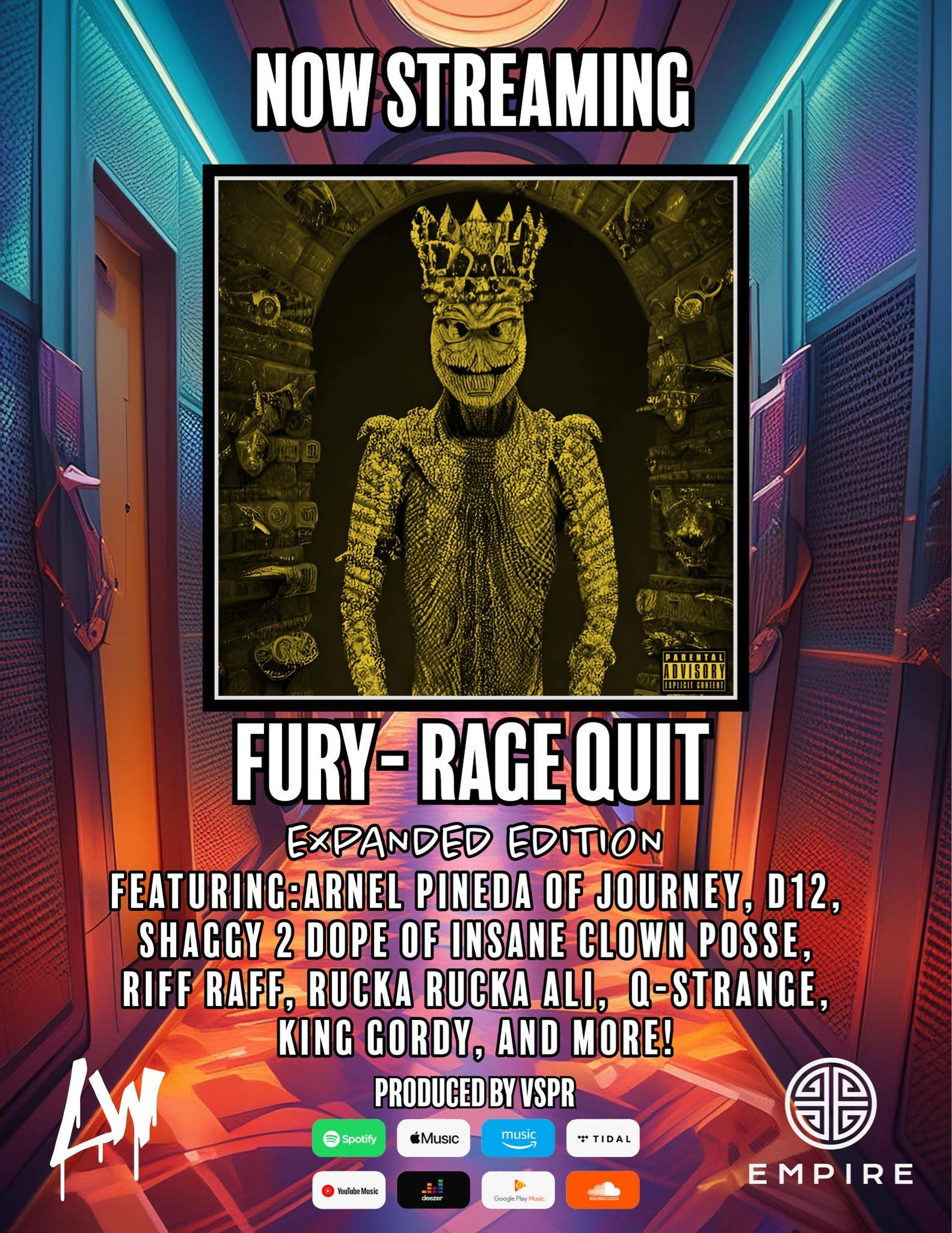 Fury 'Rage Quit' Expanded Edition Out Now via Empire Distribution ...