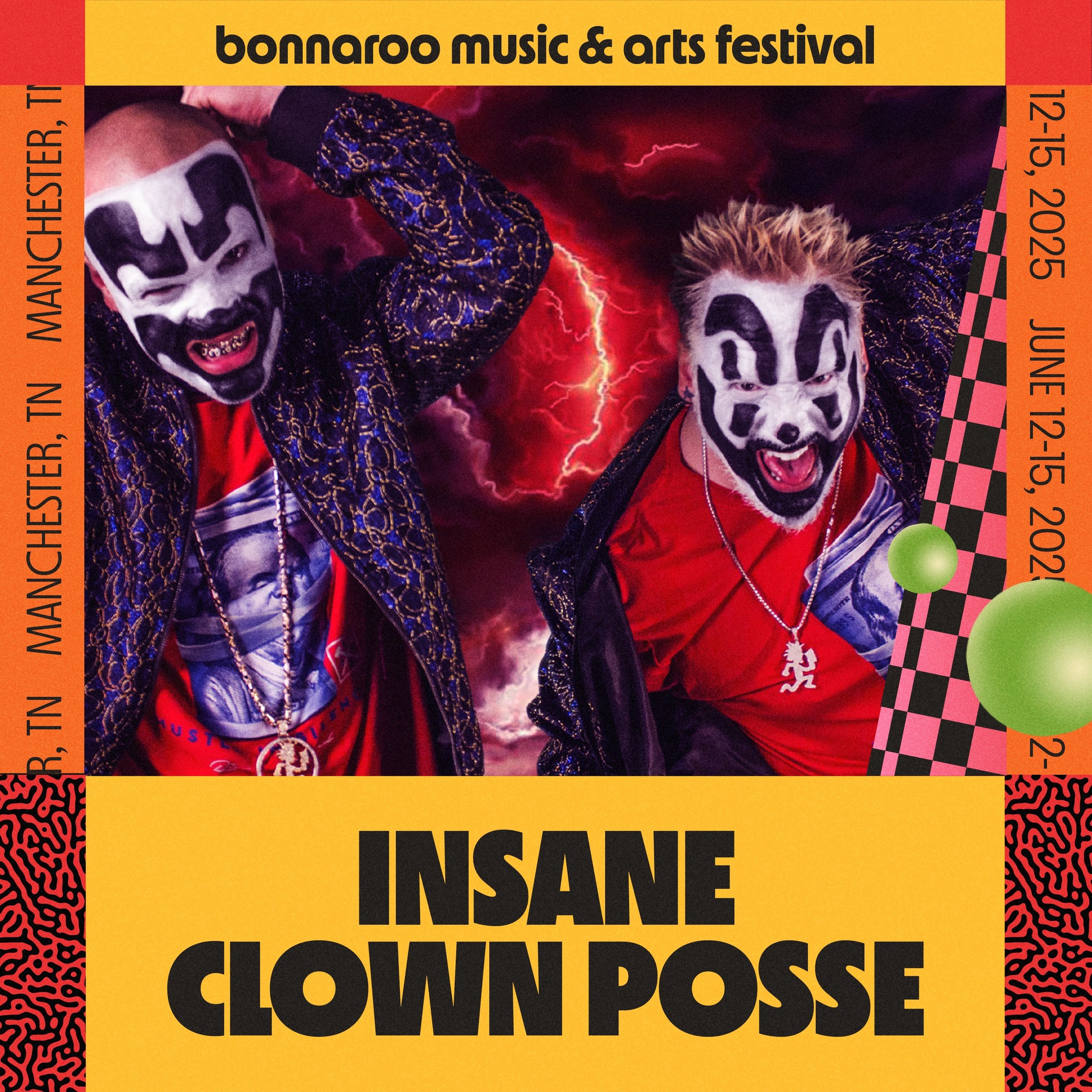 Insane Clown Posse announced for 2025 Bonnaroo Festival! - Faygoluvers ...