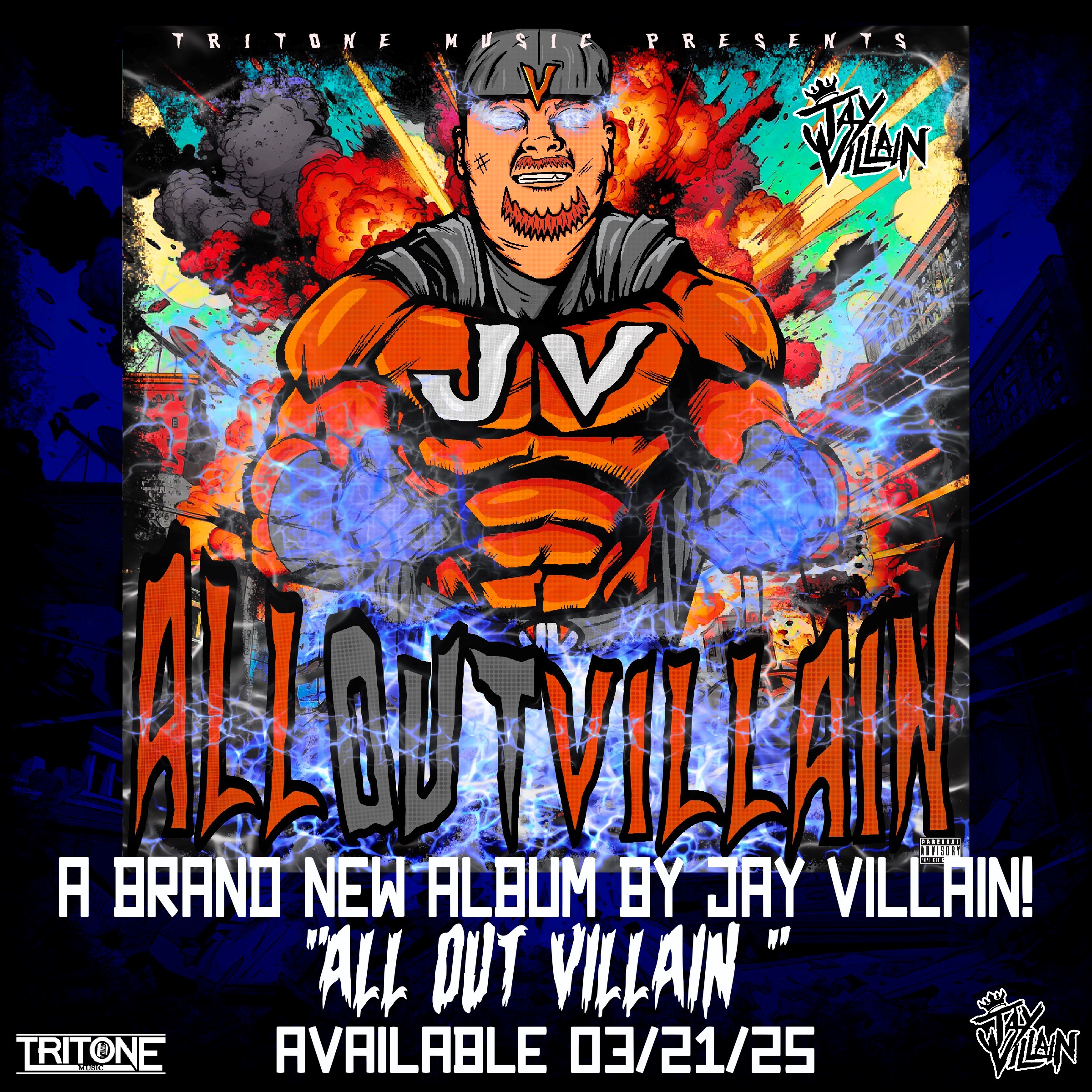 Jay Villain announces new album: "All Out Villain"! [Release Party ...