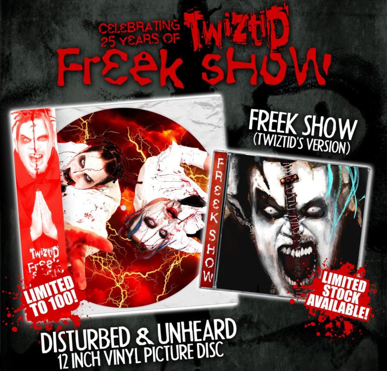 Twiztid's "Disturbed & Unheard" Vinyl + Freek Show (Twiztid Version ...
