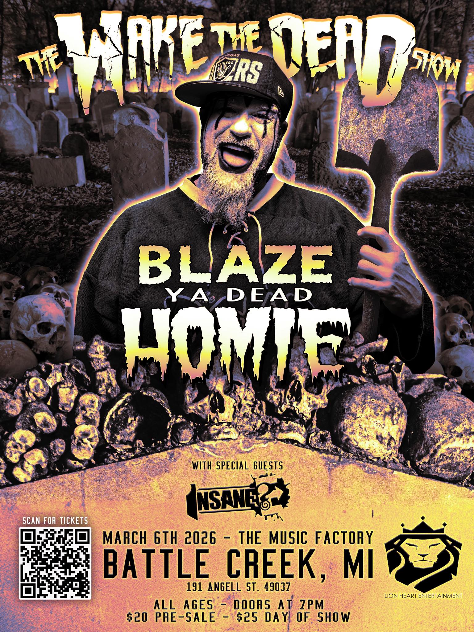 Blaze Ya Dead Homie Announces the "Wake the Dead" Battle Creek, MI Show ...