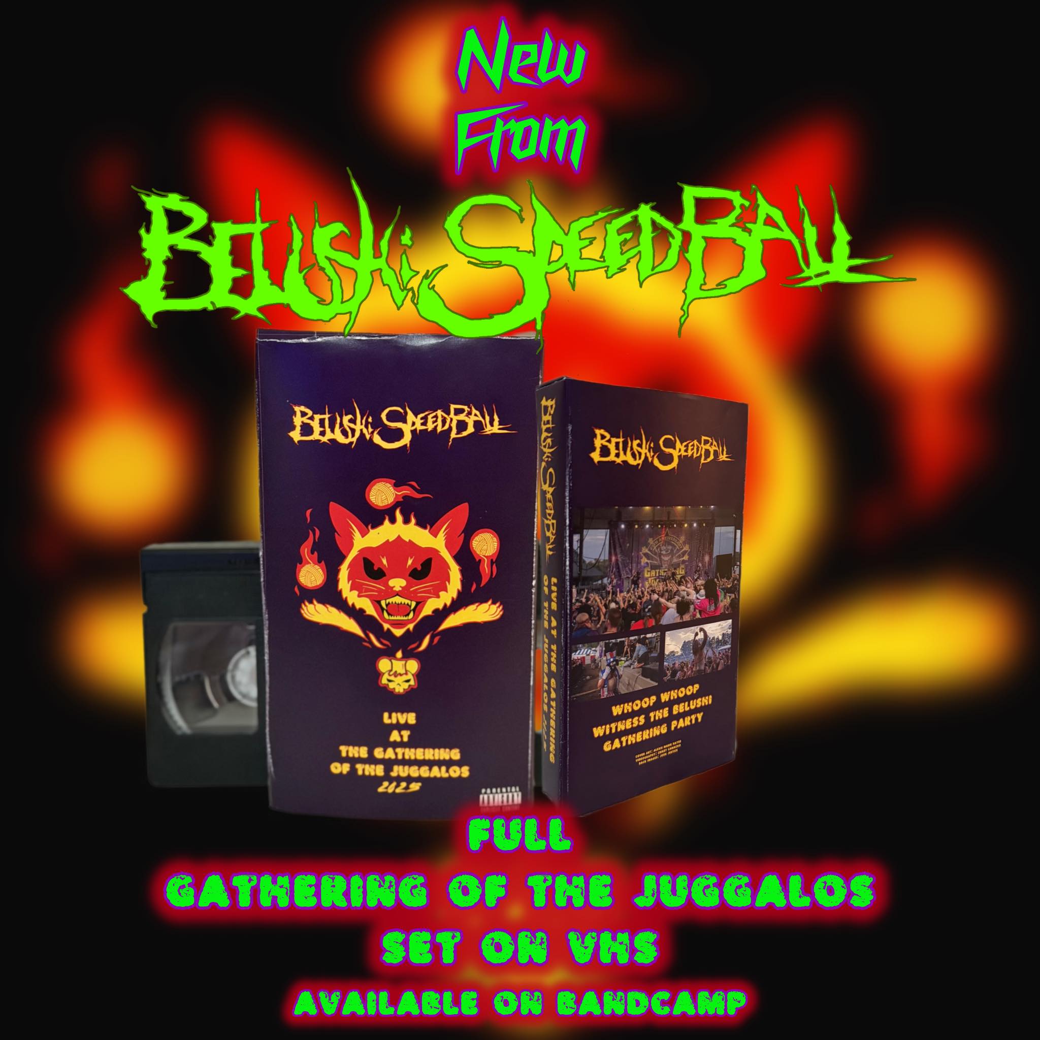Belushi Speed Ball Release Gathering of the Juggalos 2025 VHS ...