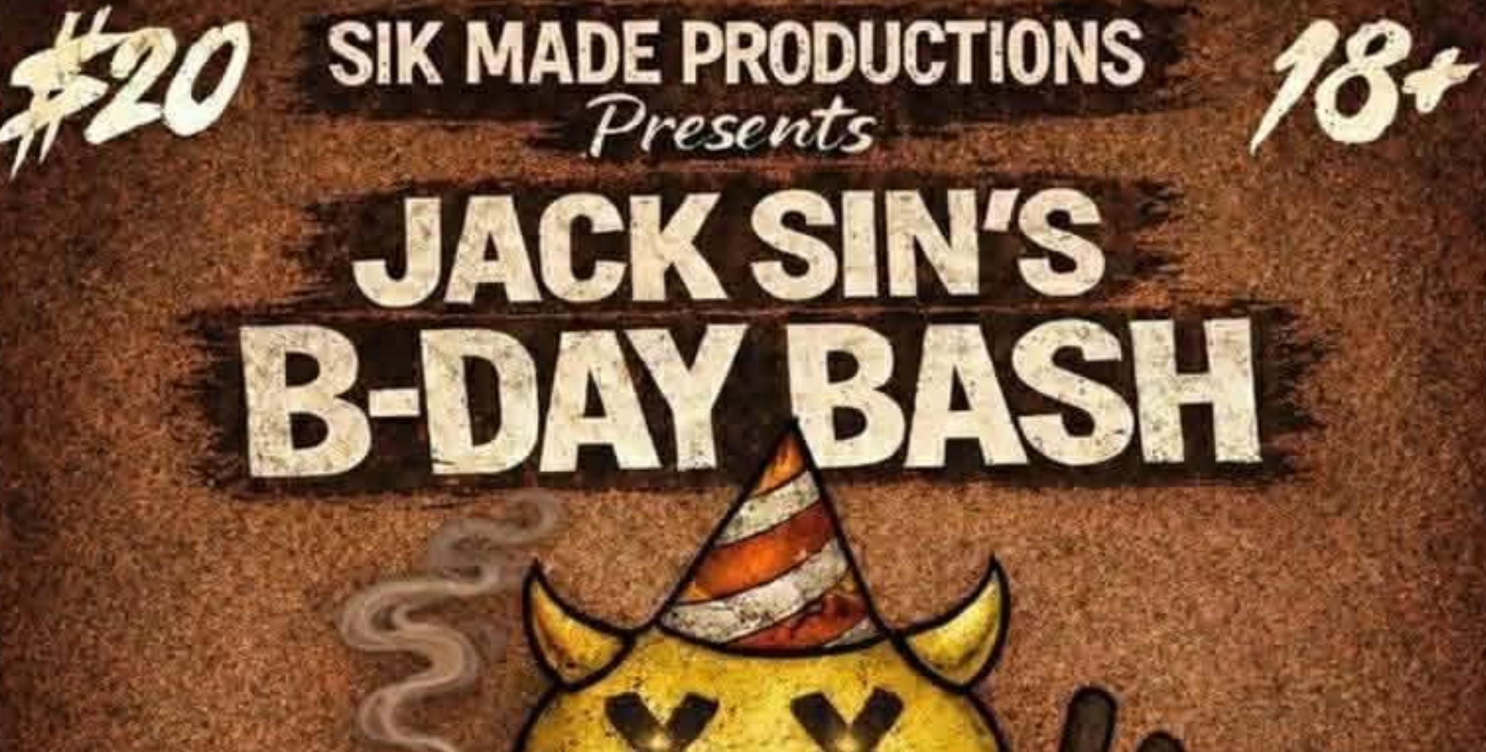 Jack Sin of The Michigan Misfits Announces B-Day Bash Event ...